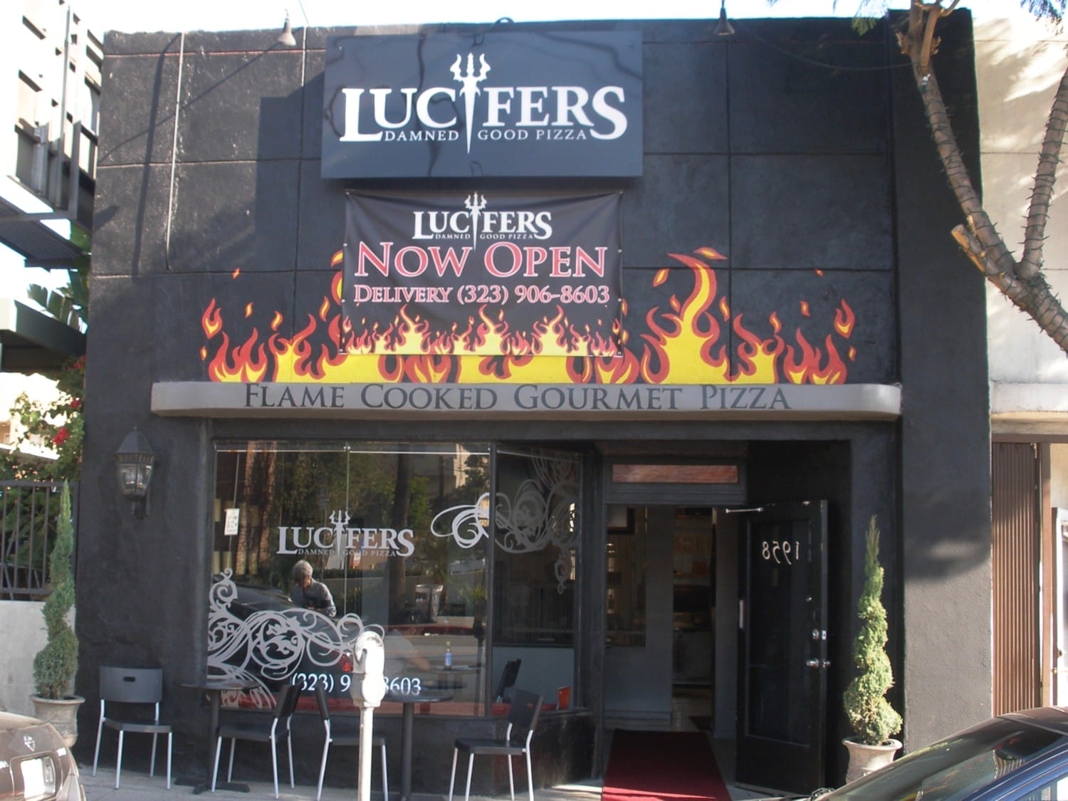 Lucifers Promises "Damned Good Pizza" in Los Feliz - Food GPS