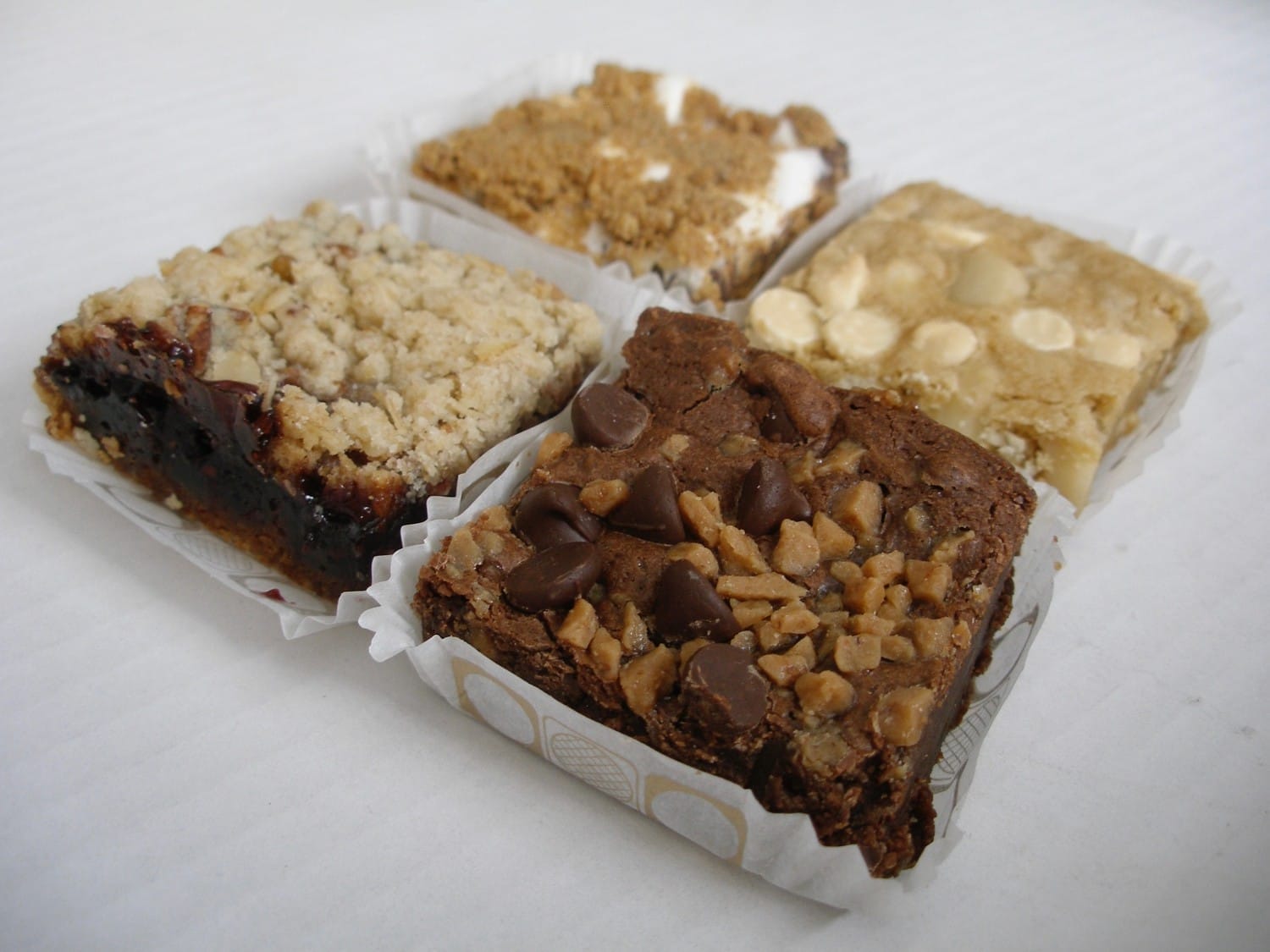 Sweet Square Dessert Bars - Food GPS