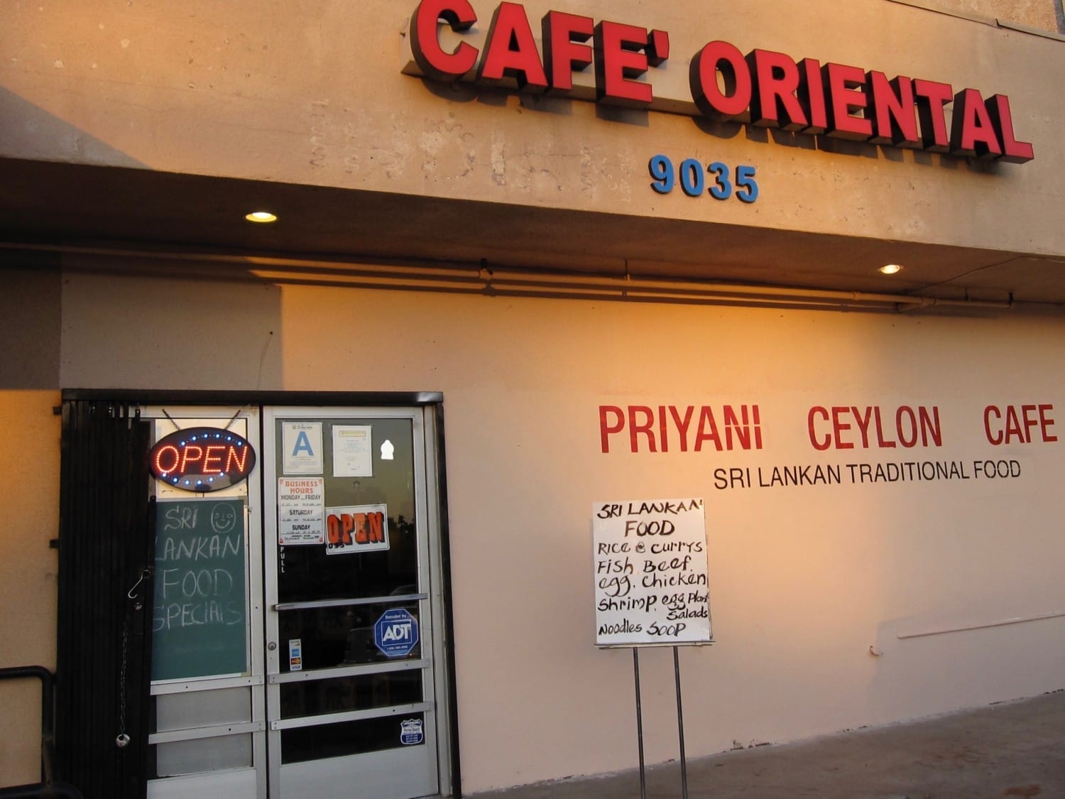 Priyani: Potent Sri Lankan Food in Northridge Strip Mall [CLOSED]