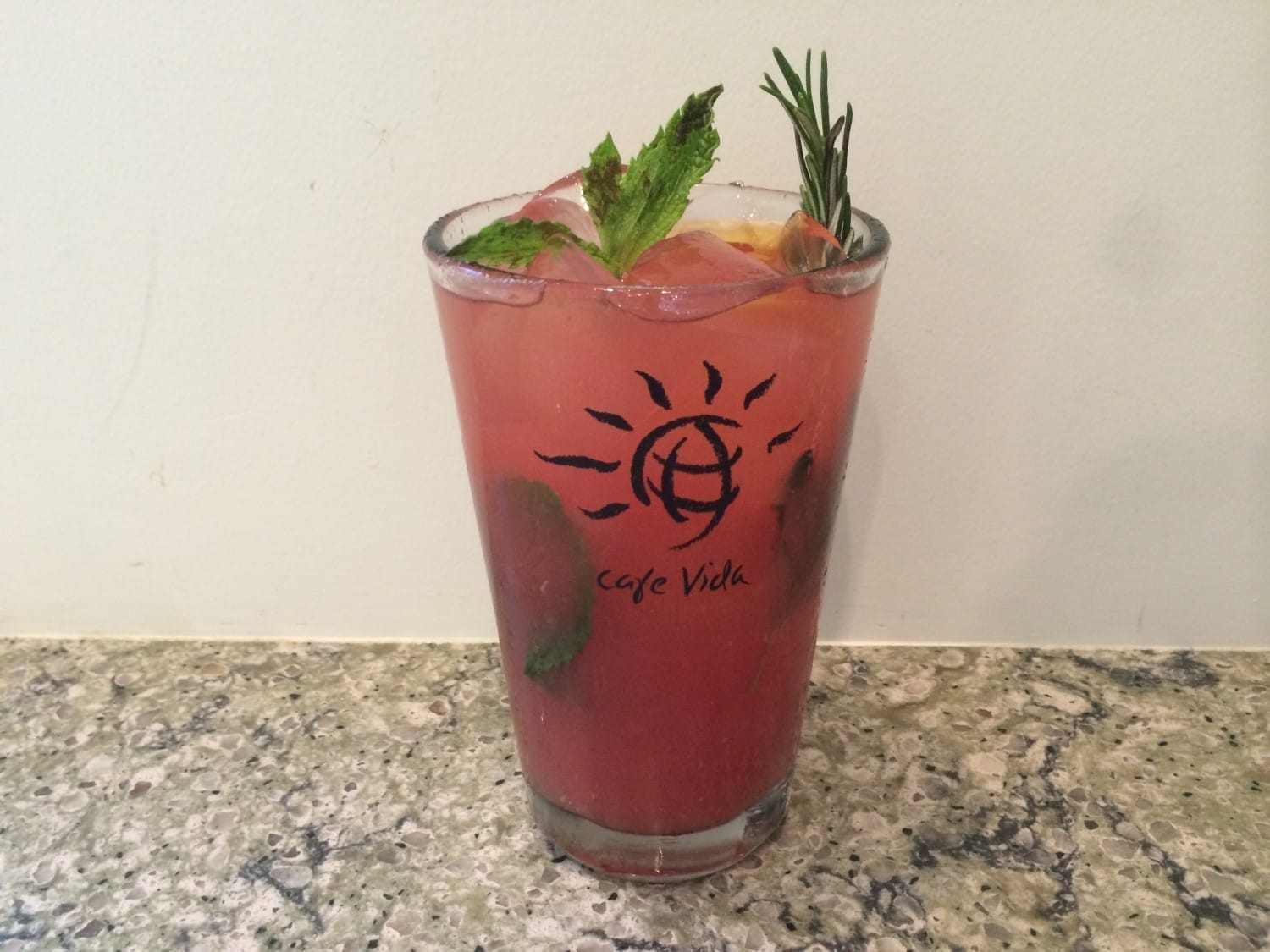 Cafe Vida Watermelon Lemonade - Food GPS