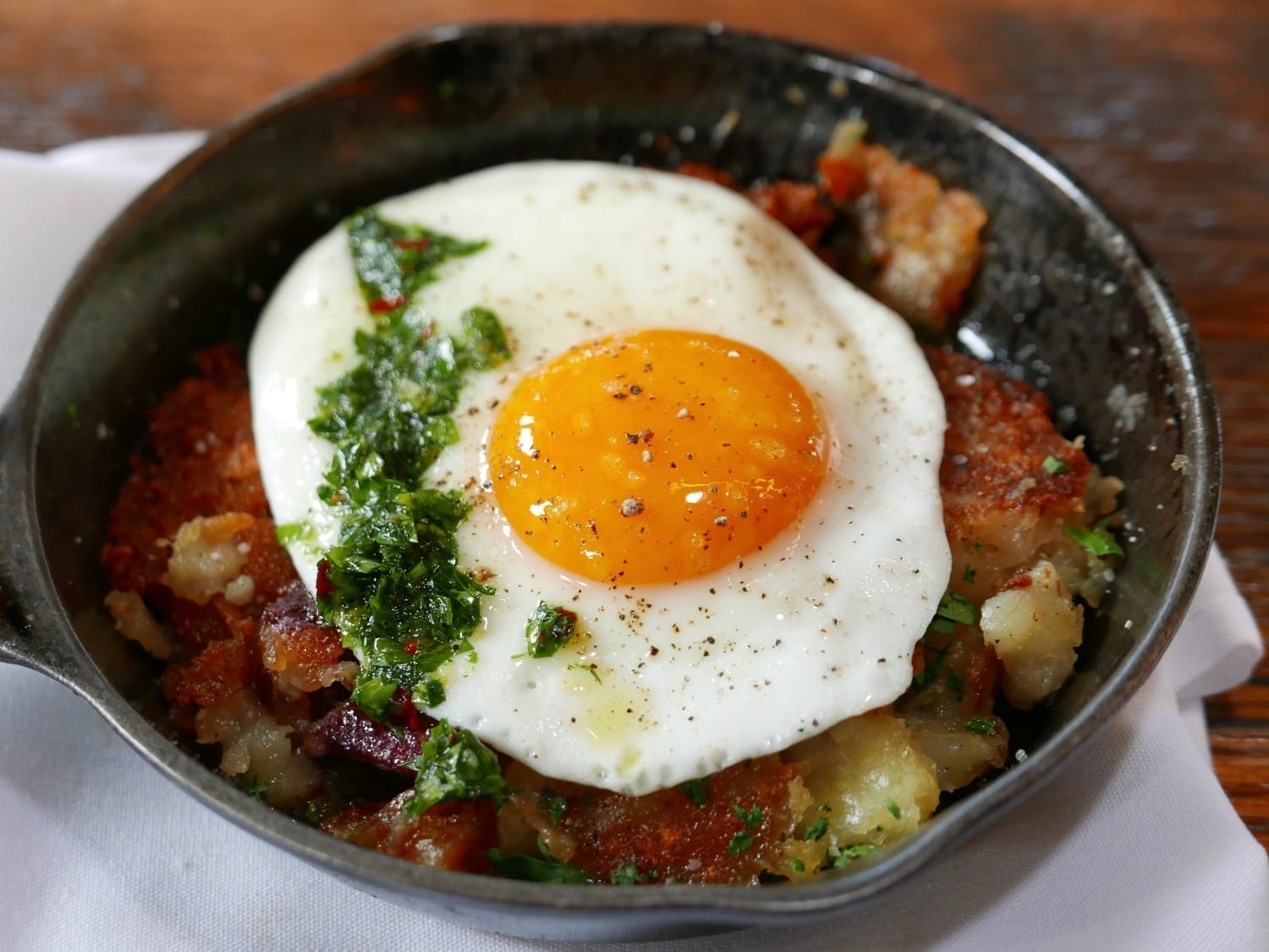 M.B. Post Corned Beef Cheek Hash - Food GPS